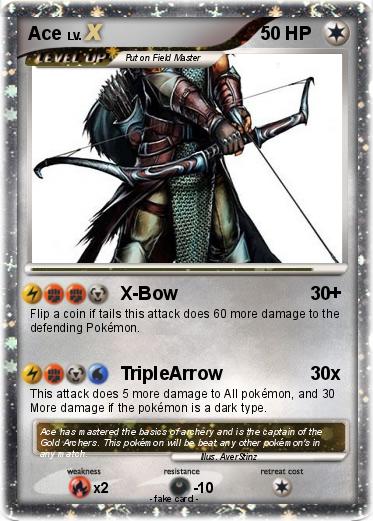 Pokémon Ace 752 752 - X-Bow - My Pokemon Card
