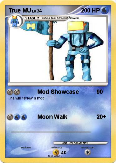 Pokémon True MU 4 4 - Mod Showcase - My Pokemon Card