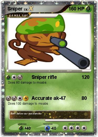 Pokémon Sniper 1190 1190 - Sniper rifle - My Pokemon Card