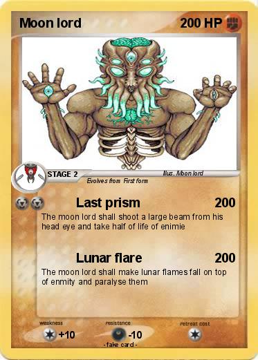 Pokémon Moon lord 21 21 - Last prism - My Pokemon Card