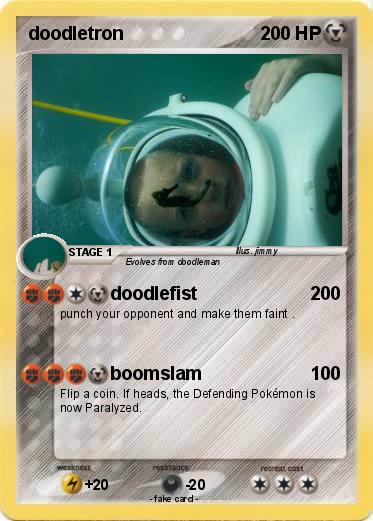 Pokémon doodletron - doodlefist - My Pokemon Card