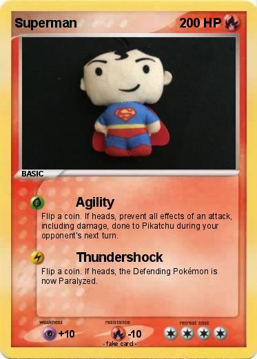 Pokémon Superman 870 870 - Agility - My Pokemon Card