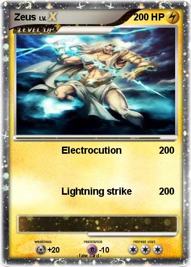 Pokémon Zeus 1420 1420 - Electrocution - My Pokemon Card