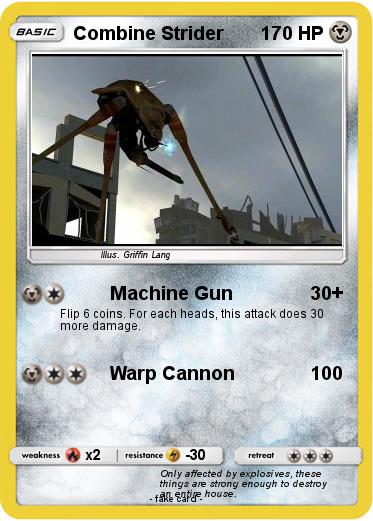 Pokémon Combine Strider 1 1 - Machine Gun - My Pokemon Card