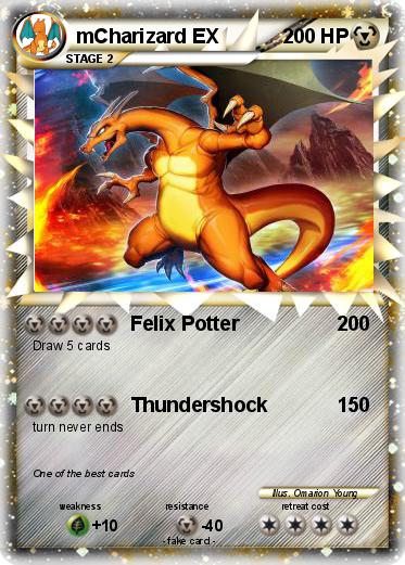 Pokémon mCharizard EX 123 123 - Felix Potter - My Pokemon Card