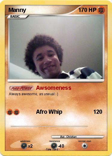 Pokémon Manny 135 135 - Awsomeness - My Pokemon Card