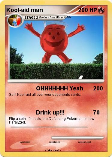 Pokémon Kool aid man 91 91 - OHHHHHHH Yeah - My Pokemon Card