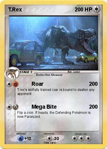 Pokémon T Rex 838 838 - Roar - My Pokemon Card