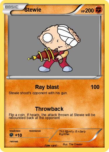 Pokémon Stewie 977 977 - Ray blast - My Pokemon Card