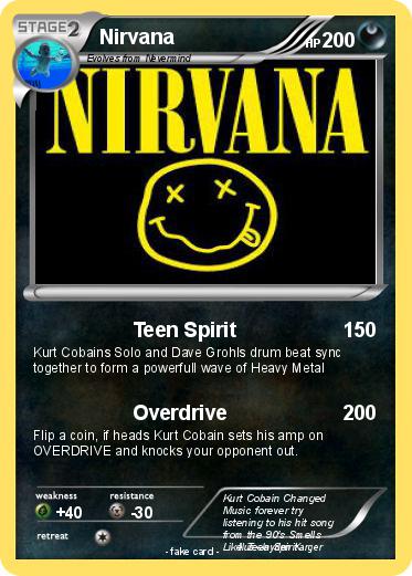 Pokémon Nirvana 20 20 - Teen Spirit - My Pokemon Card
