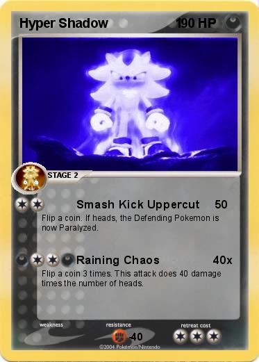 Pokémon Hyper Shadow 1 1 1 - Smash Kick Uppercut - My Pokemon Card