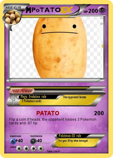 Pokémon PoTATO 872 872 - PATATO - My Pokemon Card