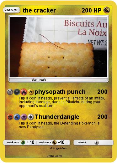 Pokémon the cracker 1 1 - physopath punch - My Pokemon Card