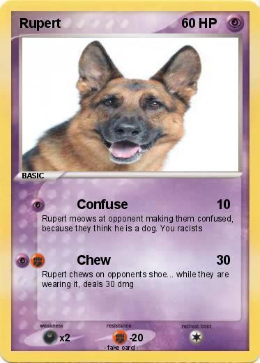 Pokémon Rupert 14 14 - Confuse - My Pokemon Card