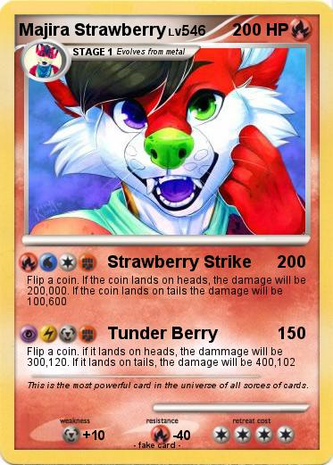 Pokémon Majira Strawberry 2 2 - Strawberry Strike - My Pokemon Card