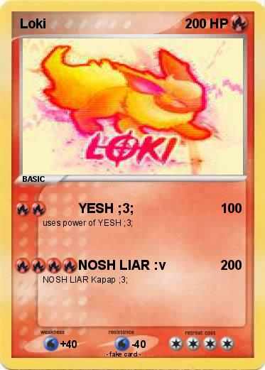 Pokémon Loki 236 236 - YESH ;3; - My Pokemon Card