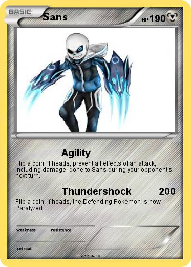 Pokémon Sans 2809 2809 - Agility - My Pokemon Card