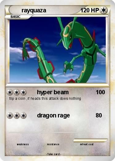 Pokémon rayquaza 3890 3890 - hyper beam - My Pokemon Card