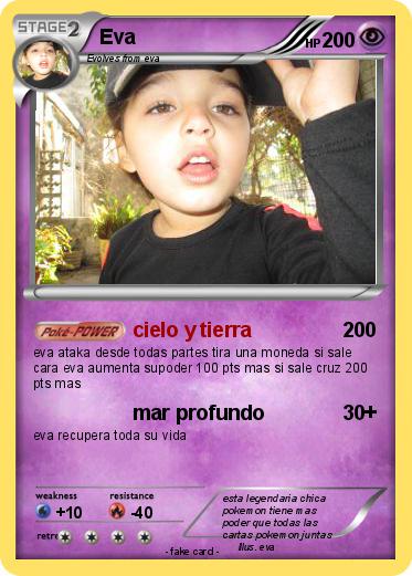 Pokémon Eva 215 215 - cielo y tierra - My Pokemon Card