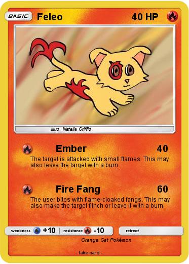 Pokémon Feleo - Ember - My Pokemon Card