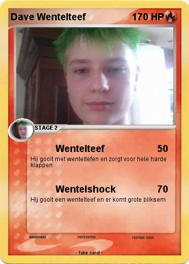 Pokémon Dave Wentelteef - Wentelteef - My Pokemon Card