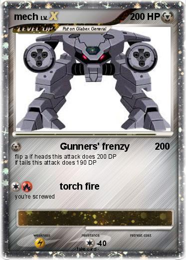 Pokémon mech 19 19 - Gunners' frenzy - My Pokemon Card