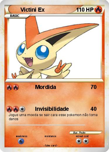 Pokémon Victini Ex 223 223 - Mordida - My Pokemon Card