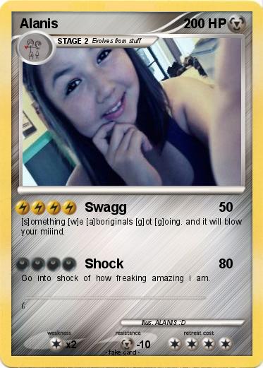 Pokémon Alanis - Swagg - My Pokemon Card