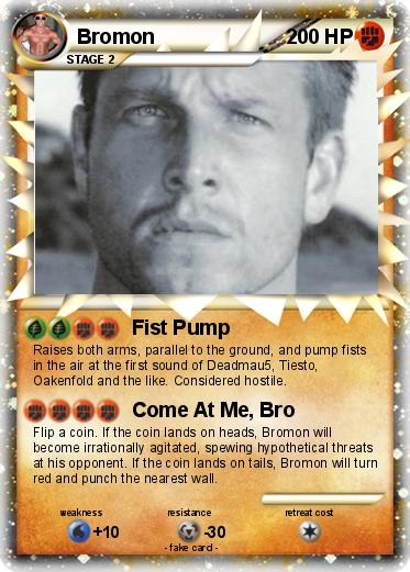 Pokémon Bromon - Fist Pump - My Pokemon Card