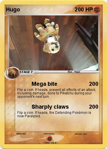 Pokémon Hugo 913 913 - Mega bite - My Pokemon Card