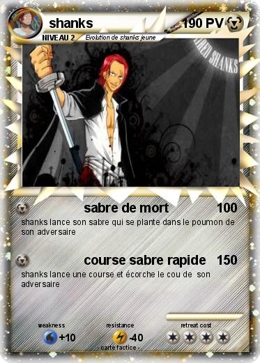 Pokémon shanks 79 79 - sabre de mort - Ma carte Pokémon