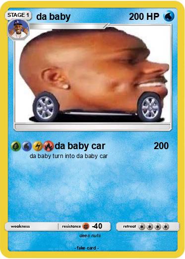 Pokémon da baby 135 135 - da baby car - My Pokemon Card