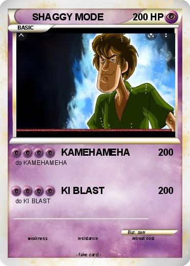 Pokémon SHAGGY MODE - KAMEHAMEHA - My Pokemon Card