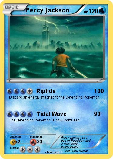 Pokémon Percy Jackson 579 579 - Riptide - My Pokemon Card