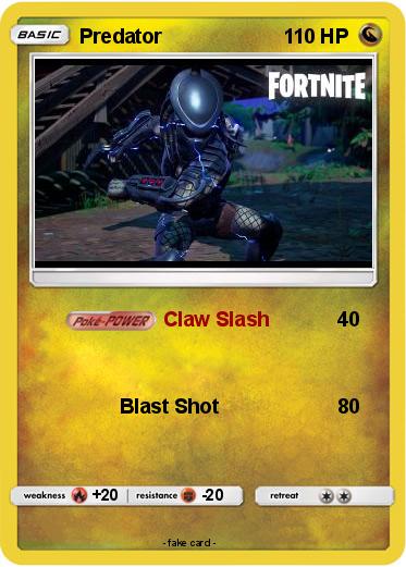 Pokémon Predator 801 801 - Claw Slash - My Pokemon Card
