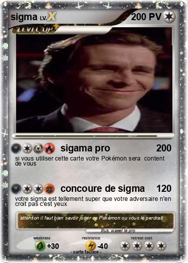 Pokémon sigma 229 229 - sigama pro - Ma carte Pokémon