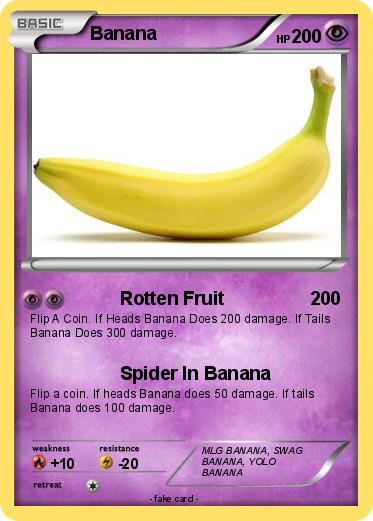 Pokémon Banana 985 985 - Rotten Fruit - My Pokemon Card
