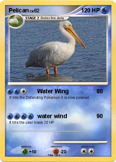 Pokémon Pelican 52 52 - Water Wing - My Pokemon Card