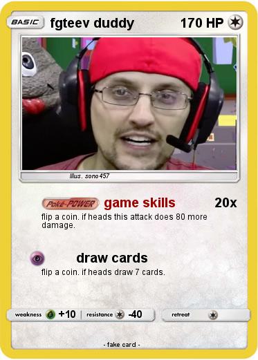 Pokémon fgteev duddy 4 4 - game skills - My Pokemon Card