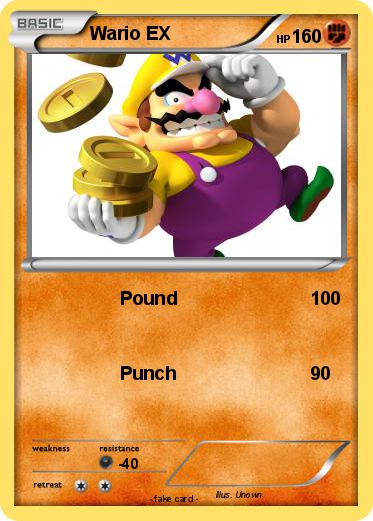 Pokémon Wario EX 9 9 - Pound - My Pokemon Card