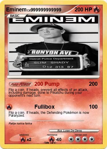 Pokémon Eminem 579 579 - 200 Pump - My Pokemon Card