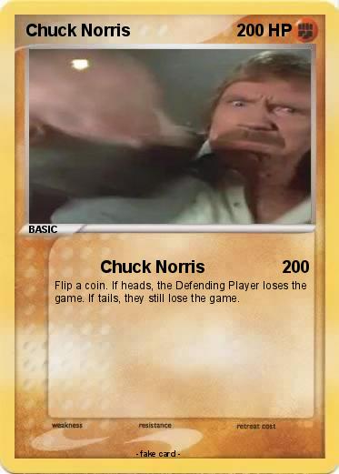 Pokémon Chuck Norris 3337 3337 - Chuck Norris - My Pokemon Card