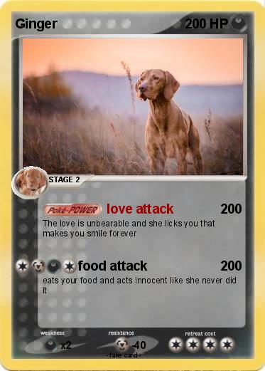 Pokémon Ginger 459 459 - love attack - My Pokemon Card