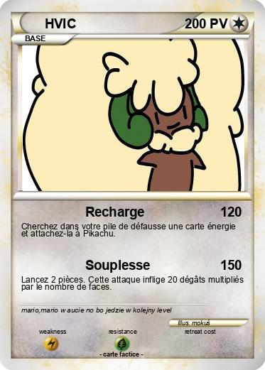 Pokémon HVIC - Recharge - Ma carte Pokémon