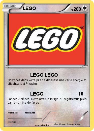 Pokémon LEGO 2342 2342 - LEGO LEGO - Ma carte Pokémon