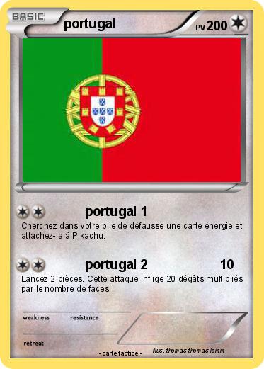 Pokémon portugal 71 71 - portugal 1 - Ma carte Pokémon