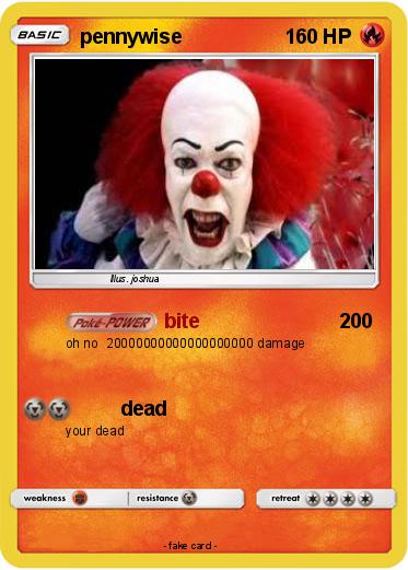 Pokémon pennywise 261 261 - bite - My Pokemon Card