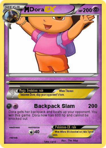 Pokémon Dora 965 965 - Backpack Slam - My Pokemon Card