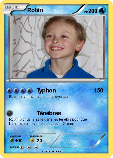 Pokémon Robin 696 696 - Typhon - Ma carte Pokémon