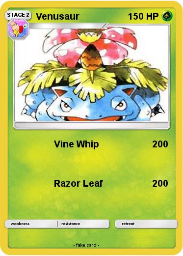 Pokémon Venusaur 1039 1039 - Vine Whip - My Pokemon Card